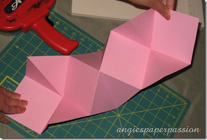 Angie's Paper Passion: Origami Folded Mini Album